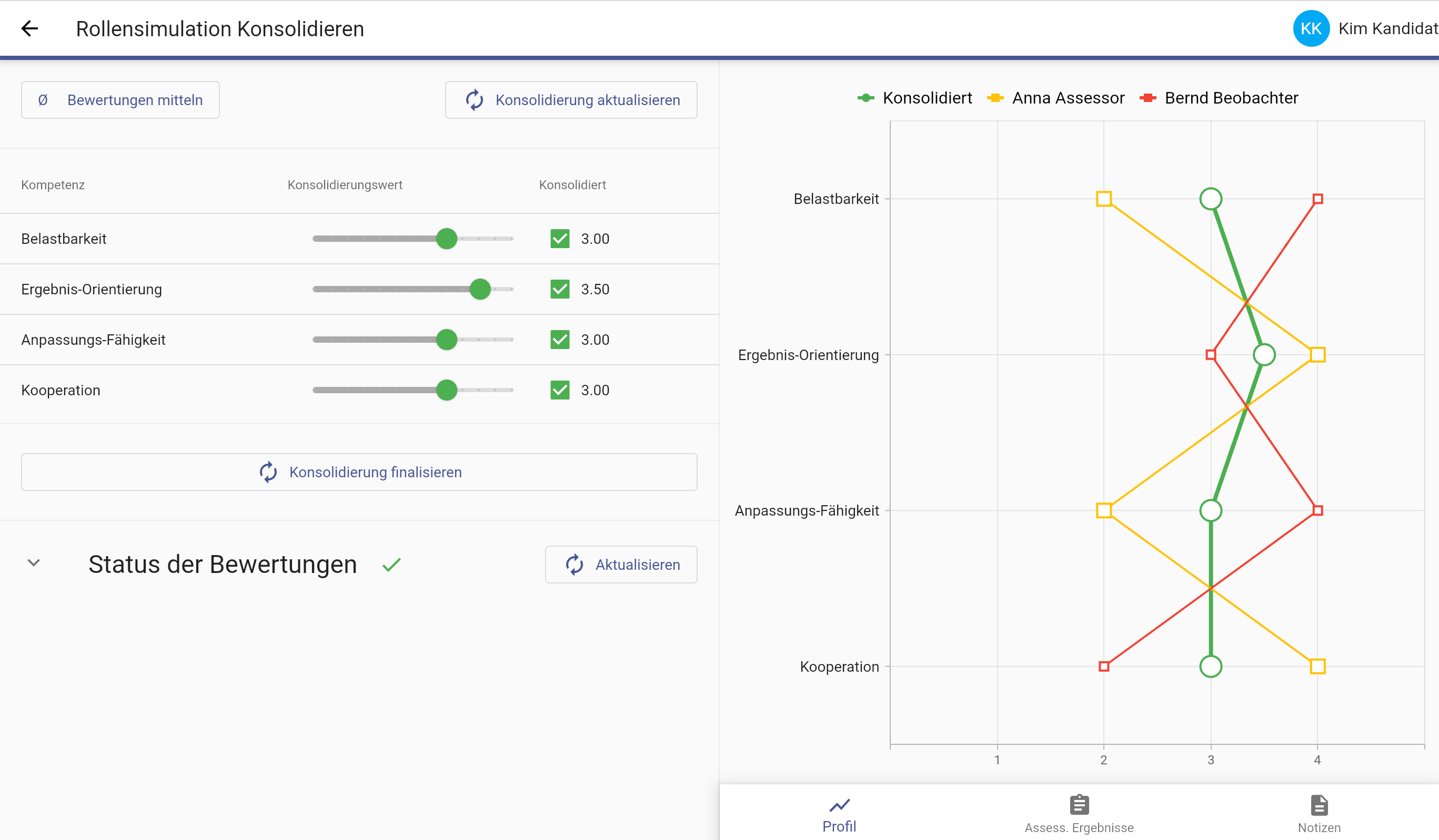 Unsere App: Kern unserer AC & DC Software - Applysia